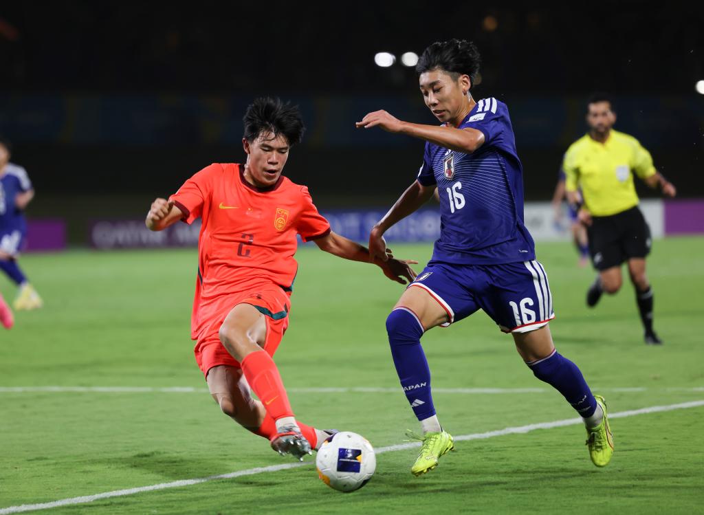 U17国少逆转未果憾负日本获亚军