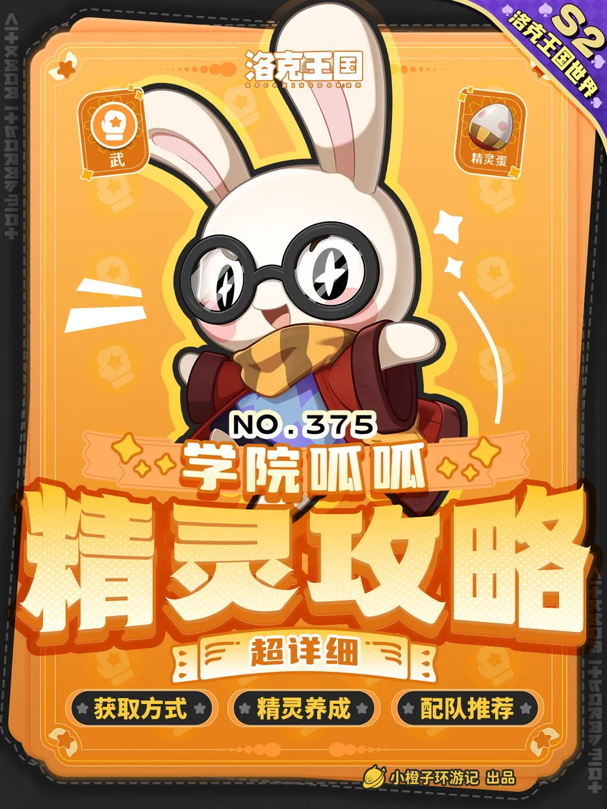 一分钟了解学院呱呱，精灵养成一图流~