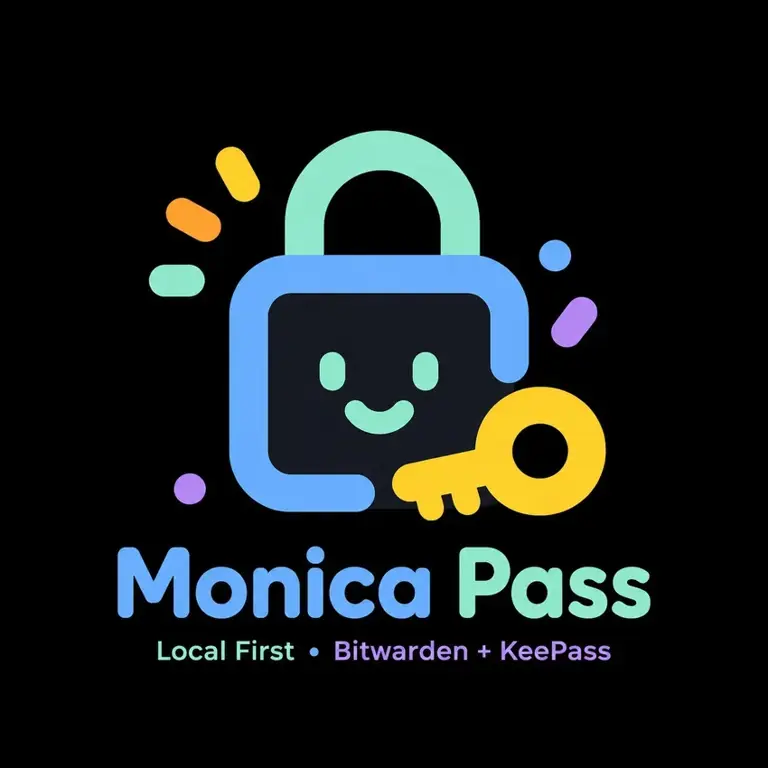 Monica Pass 本地优先的开源密码管理器