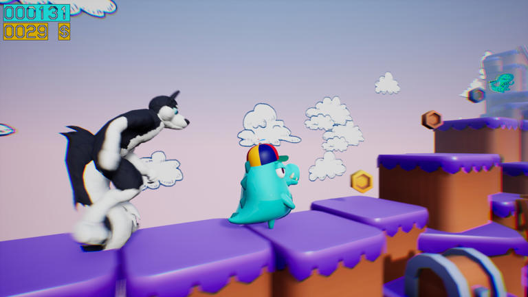 Steam喜加一：《Dino running from a FURRY: GAMESFORFARM》