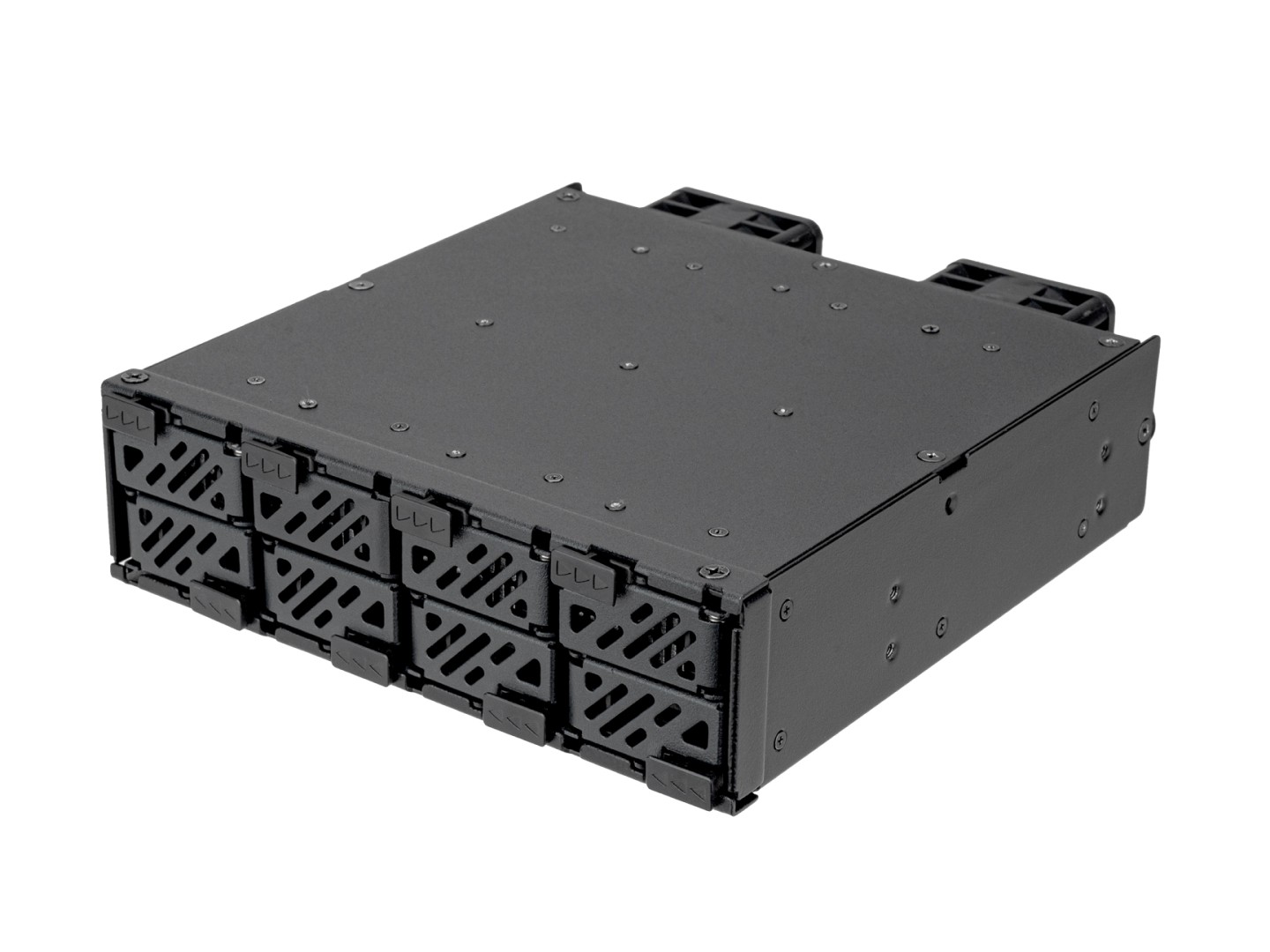 银昕推出 8 M.2 盘位 5.25" 抽取盒 FSM08-MS，支持 PCIe Gen4
