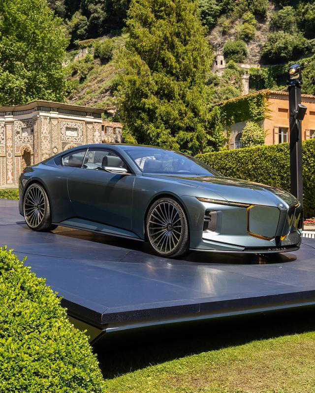 Vision BMW ALPINA实车亮相 四座大型GT跑车 搭载V8发动机
