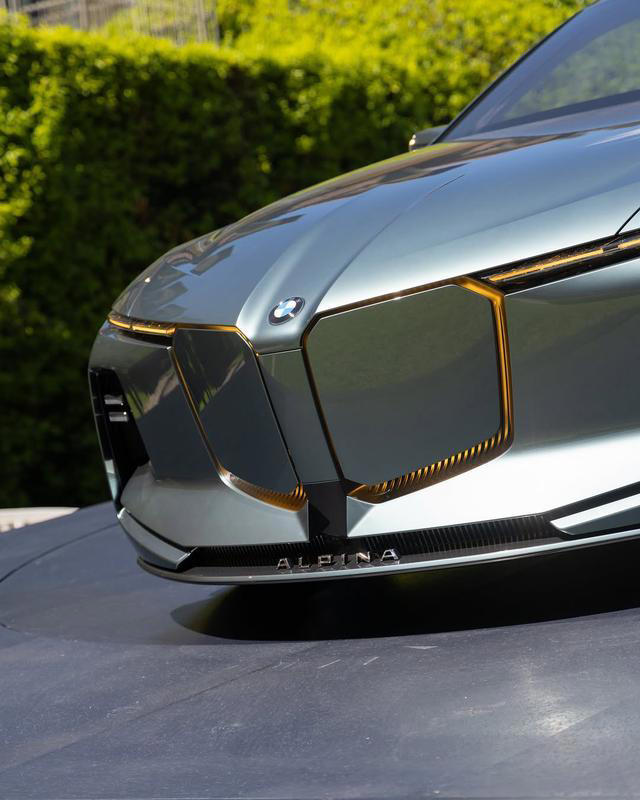 Vision BMW ALPINA实车亮相 四座大型GT跑车 搭载V8发动机