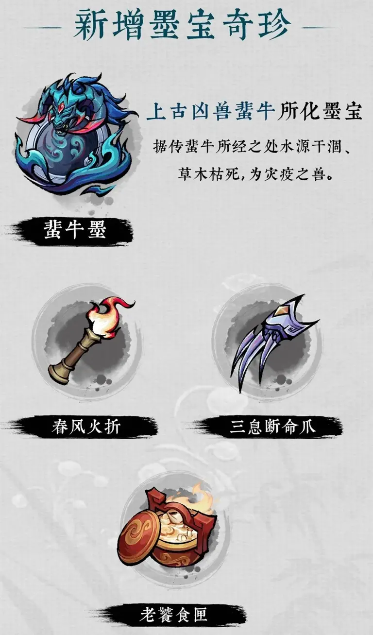 新地图!新boss!新角色!新奇珍墨宝!更有约会系统来袭!