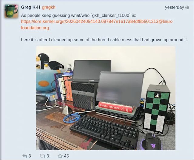 Linux二把手自曝：断网也能找漏洞!全靠AMD锐龙AI Max