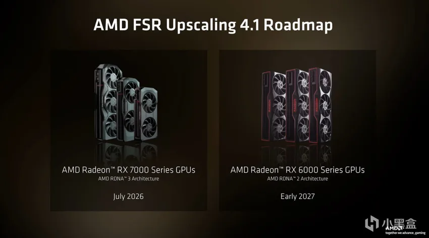 AMD强调面向7000/6000玩家的FSR 4.1进展顺利，发布专业版FSR
