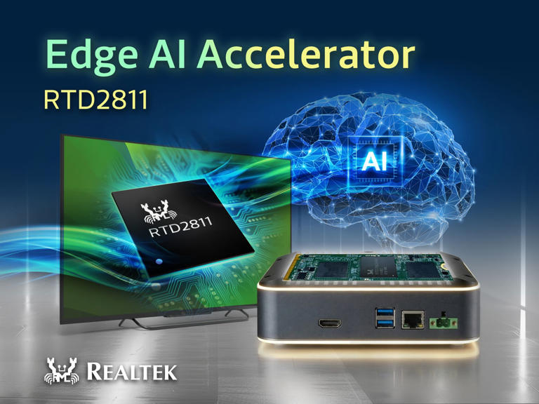 瑞昱推出 PCIe 扩充芯片 RTL9151AS 与端侧 AI 加速芯片 RTD2811