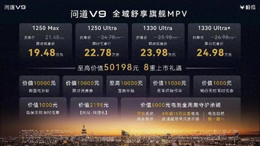 MPV新增一猛将，极狐问道 V9适合入手吗