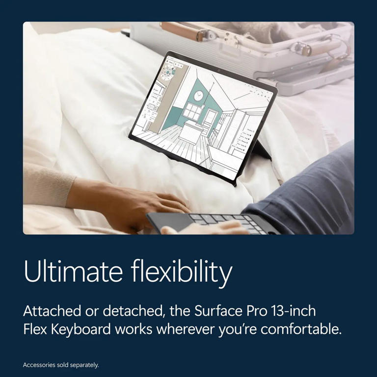 微软 Surface Pro 第 12 版宣传图曝光：骁龙 X2 Elite 芯片