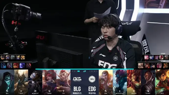 恐怖飞镖人，BLG 3-0战胜EDG，下轮将战JDG