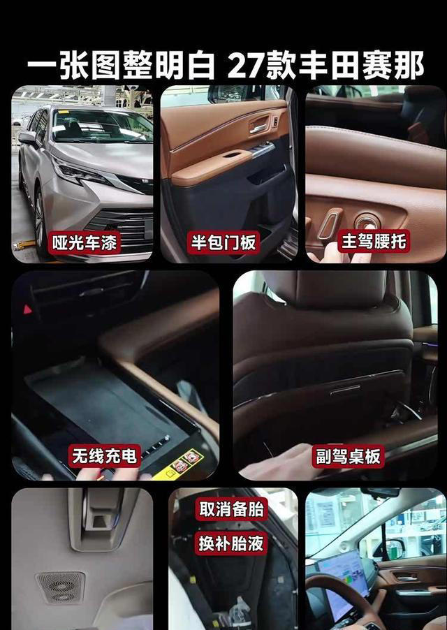 2027款丰田赛那SIENNA实车曝光 抢先看看新车升级变化有多大?