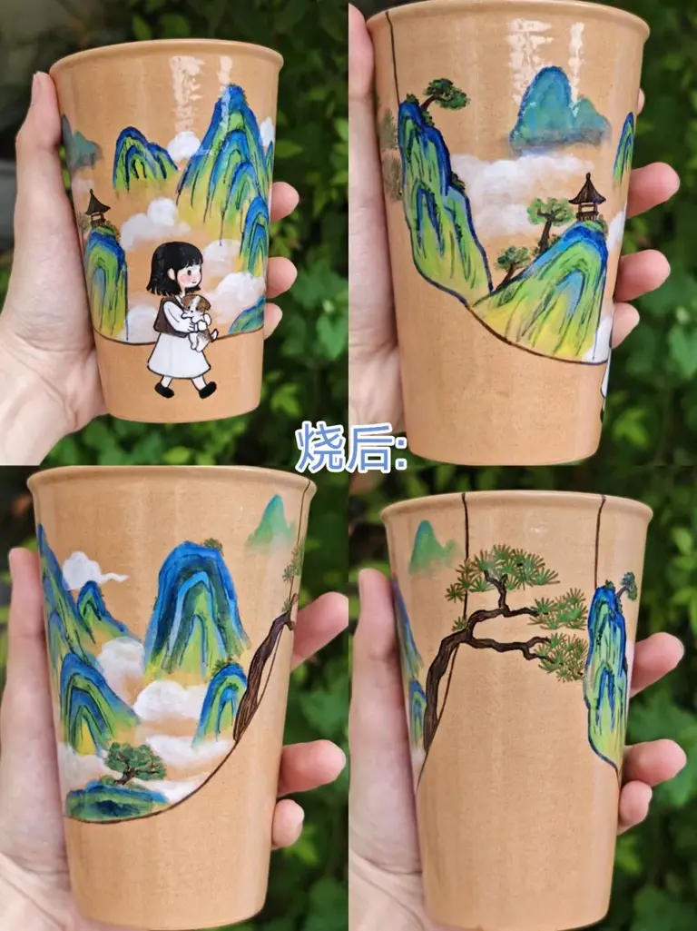 最近～肝陶瓷“右滑看烧前烧后[cube_炒菜]