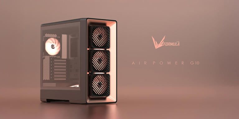 Formula V Line 预告 Air Power G10 机箱：前置风扇支持角度调节