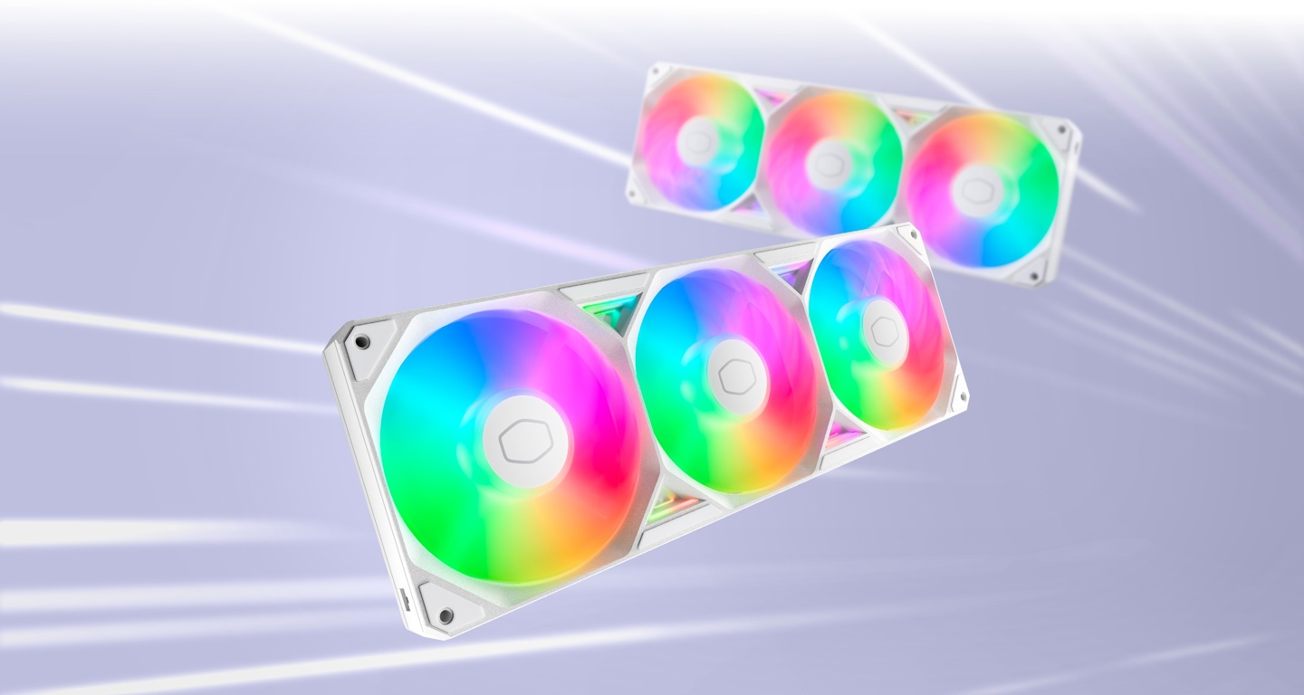酷冷至尊 SickleFlow Edge 360 ARGB 三合一风扇国行开售，180 元