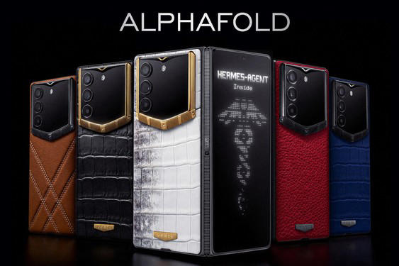 Vertu纬图发布AI折叠手机Alpha Fold 起售价6880美元