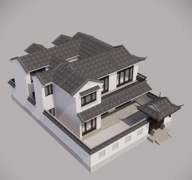 308㎡四水归堂合院，八方聚气、自然与生活共融