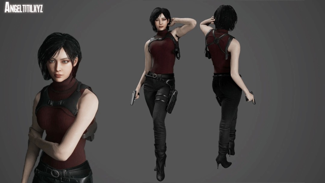 《生化危机9》新mod 艾达王替换格蕾丝上阵