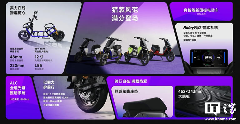 九号电动车 Fz5 系列发布，起售价 5999 元