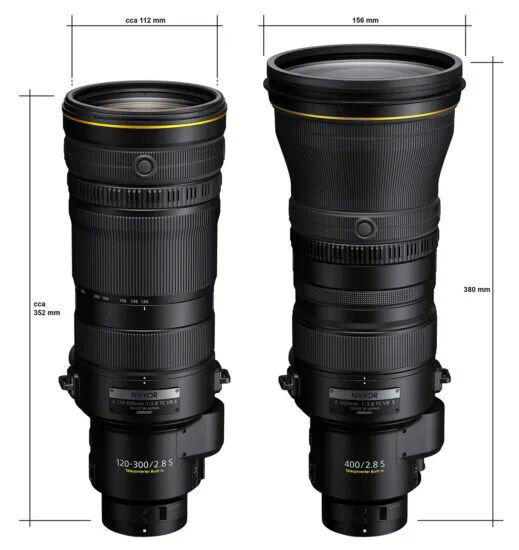 尼康120-300mm F2.8 TC VR S参数抢先看