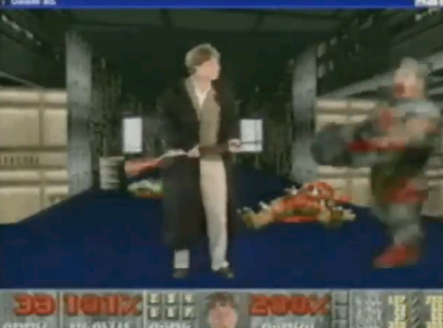 为推销Windows 95拼了! 盖茨曾出演《Doom》鬼畜广告：26年前视频曝光