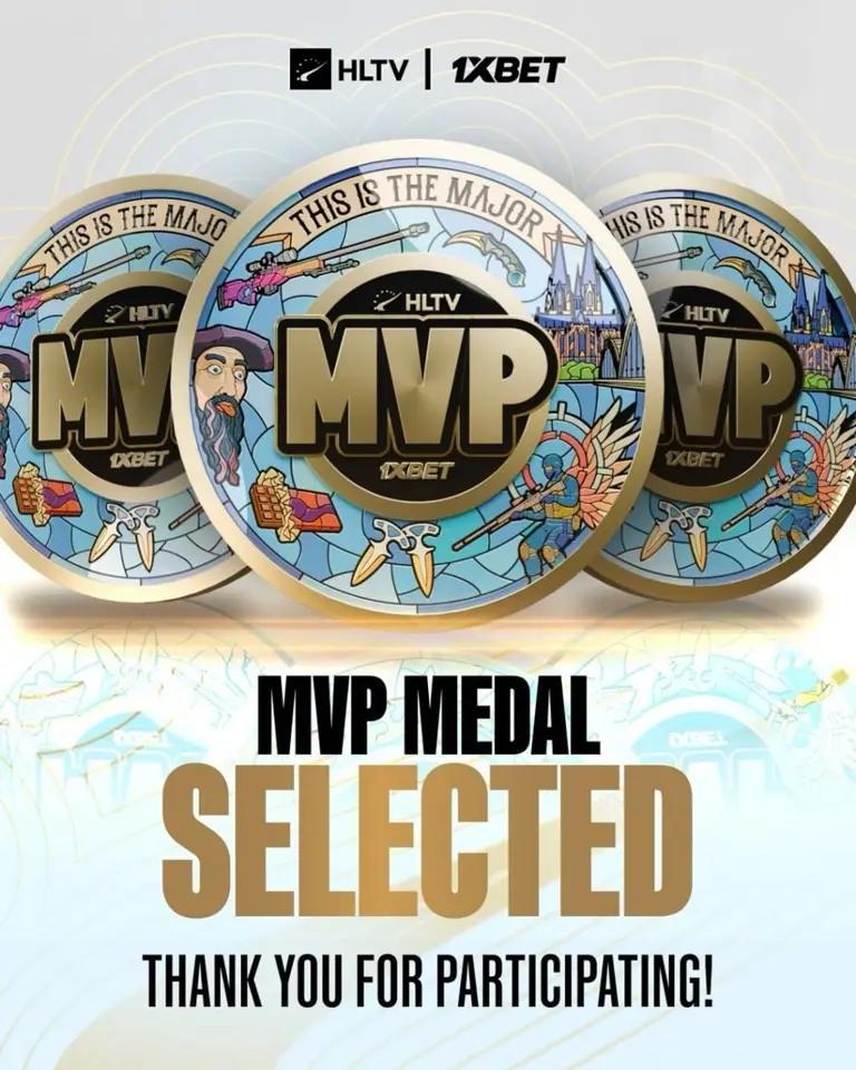 2026 IEM科隆Major的MVP奖牌已选出🏅