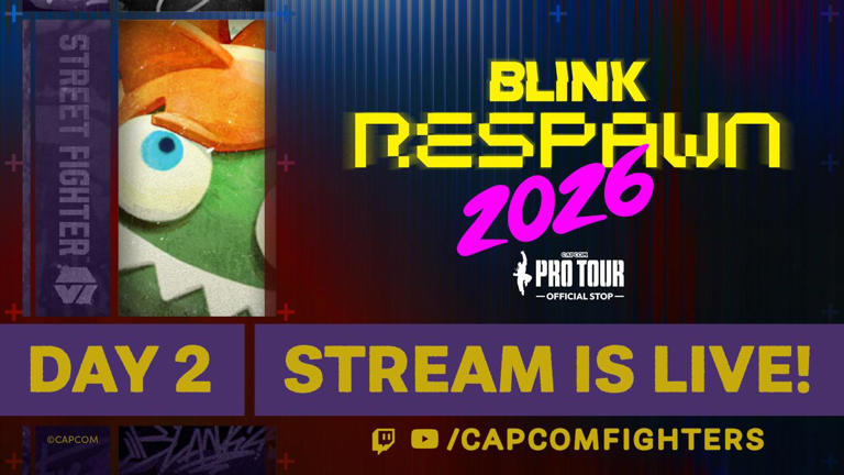 26Blink Respawn街霸32强出炉：EVO冠军Yamaguchi惨遭淘汰