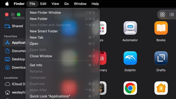 macOS Golden Gate调整菜单设计 移除菜单项图标