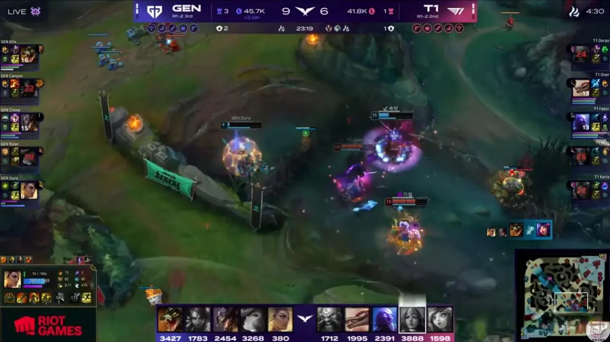 T1鏖战五局击退GEN晋级MSI