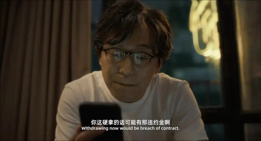 很疯的一部电影，中年人的无奈，看完还很治愈