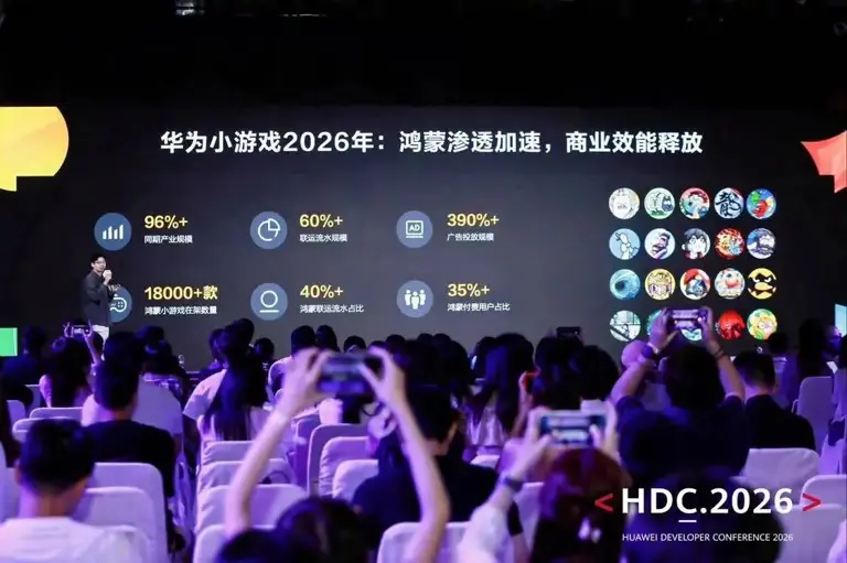 HDC 2026 |《鸿蒙游戏生态发展报告》发布