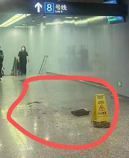 女子用AI造谣“上海地铁站内顶部大面积坠落”!被行政拘留