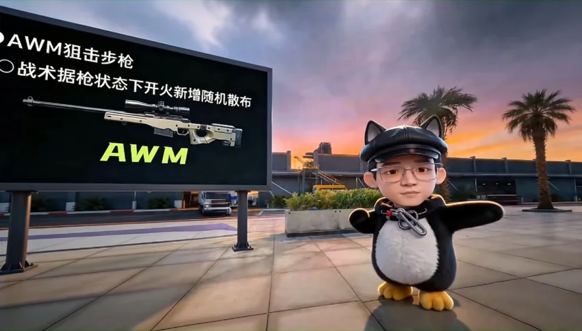 AWM增加战术据枪的开火散射，护航被削弱了