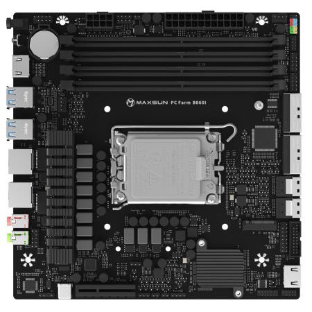 铭瑄公布 MCIO 接口 ITX 主板方案，展示高密度接口优势