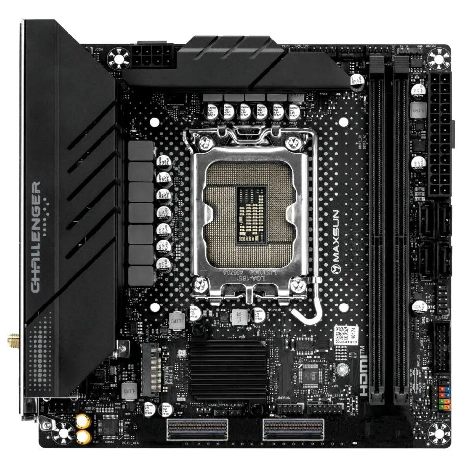 铭瑄公布 MCIO 接口 ITX 主板方案，展示高密度接口优势