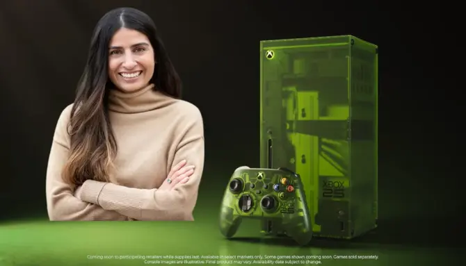 微软 Xbox 新 CEO 夏尔马宠粉：向发布会现场观众赠送 25 周年限定版 Series