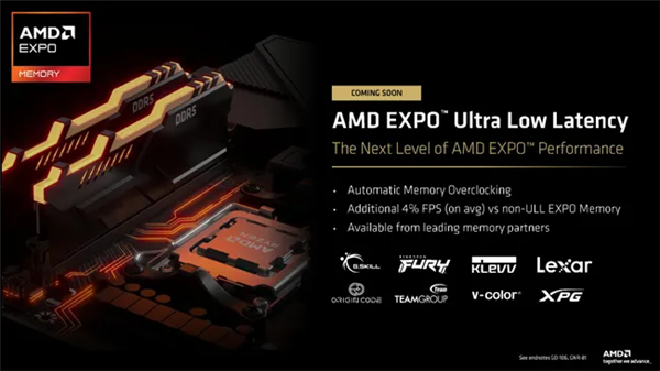 AMD新内存规范下放600系主板!华硕微星齐发BIOS：性能再提升4%