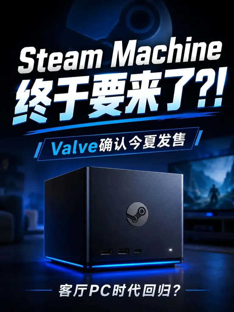 Steam Machine终于要来了?