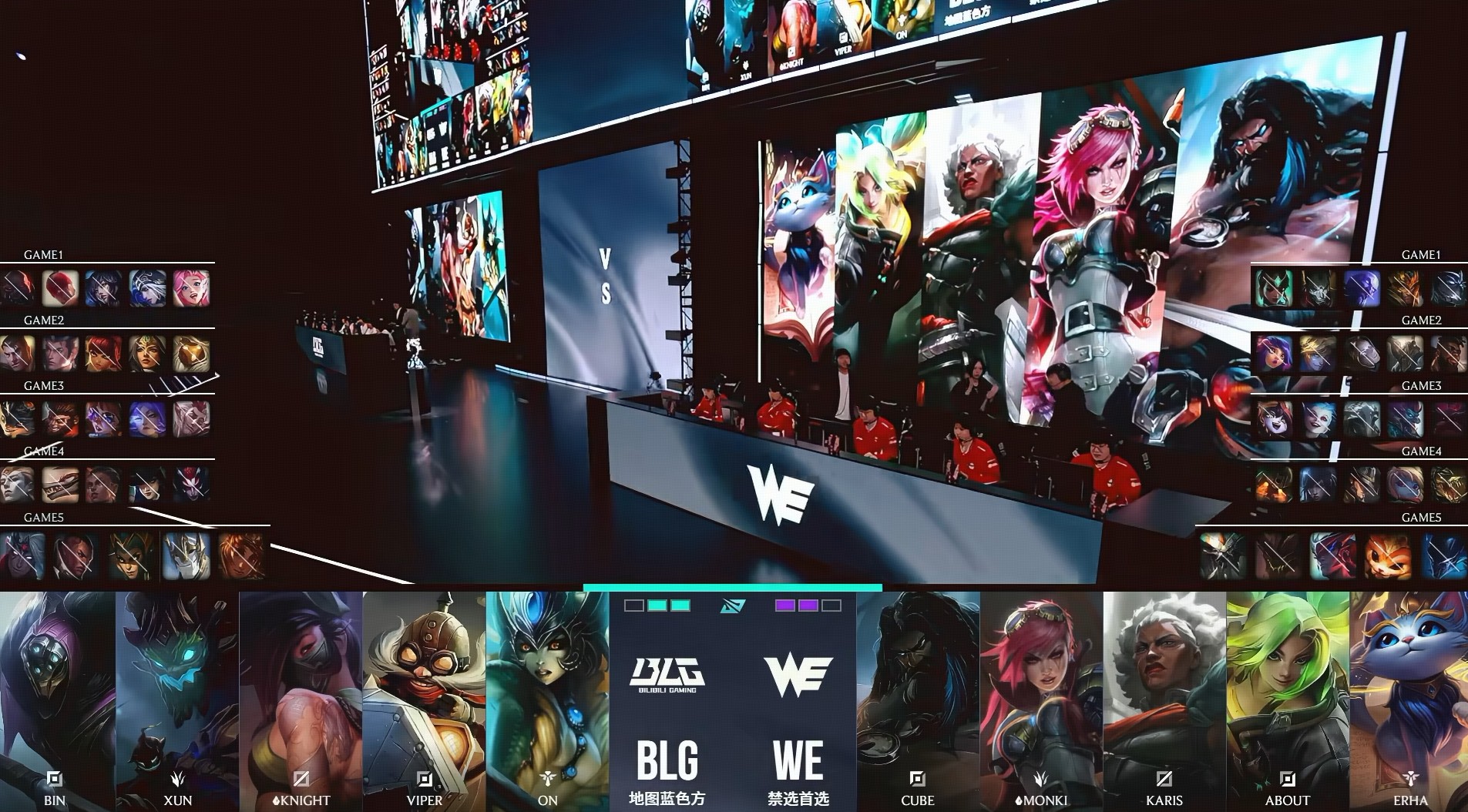 Monki决胜局屡屡犯错，BLG3-2成功复仇WE，携手TES挺进MSI！