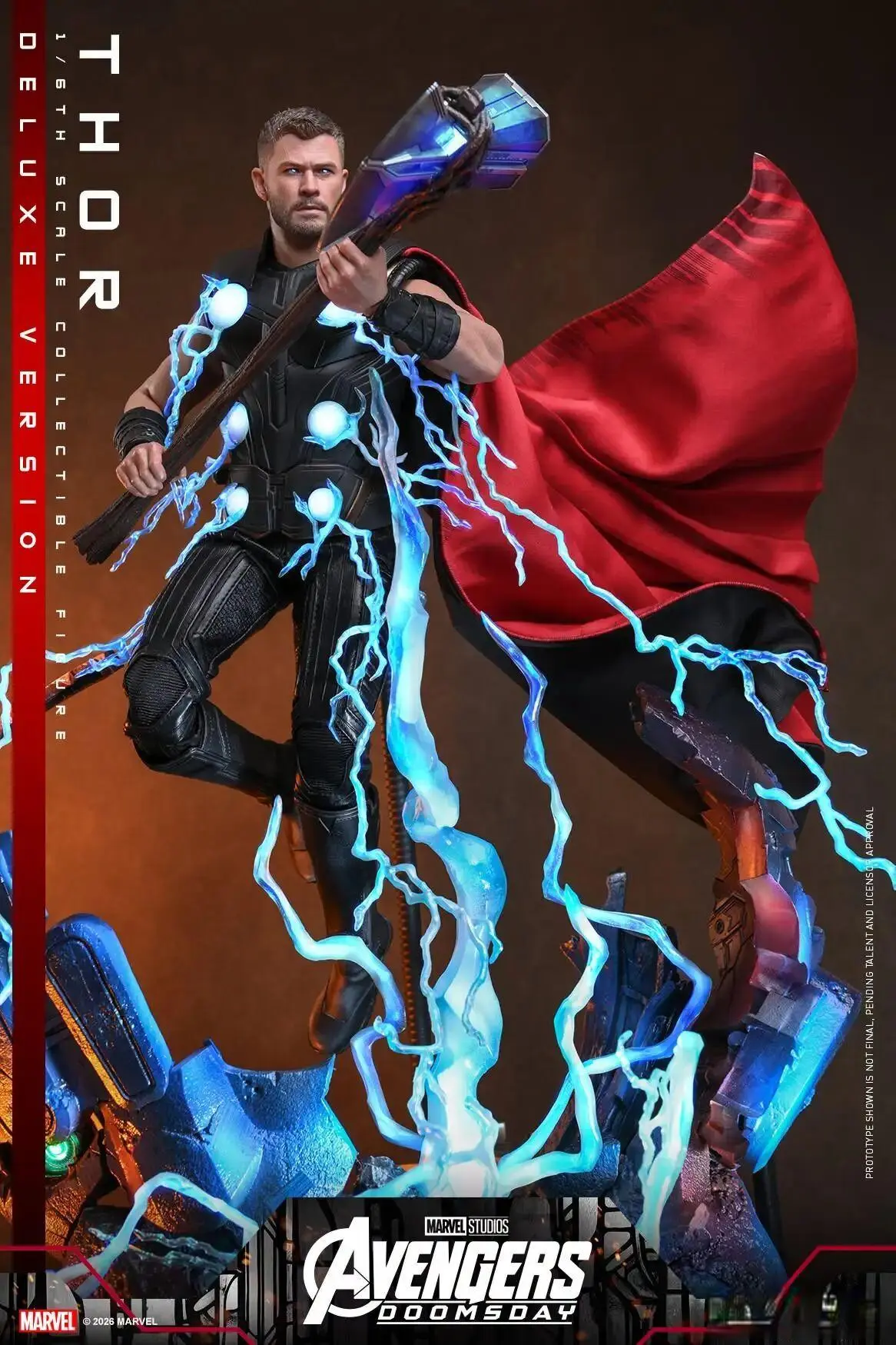 Hot Toys推出《复仇者联盟5：毁灭之日》雷神16珍藏人偶豪华版